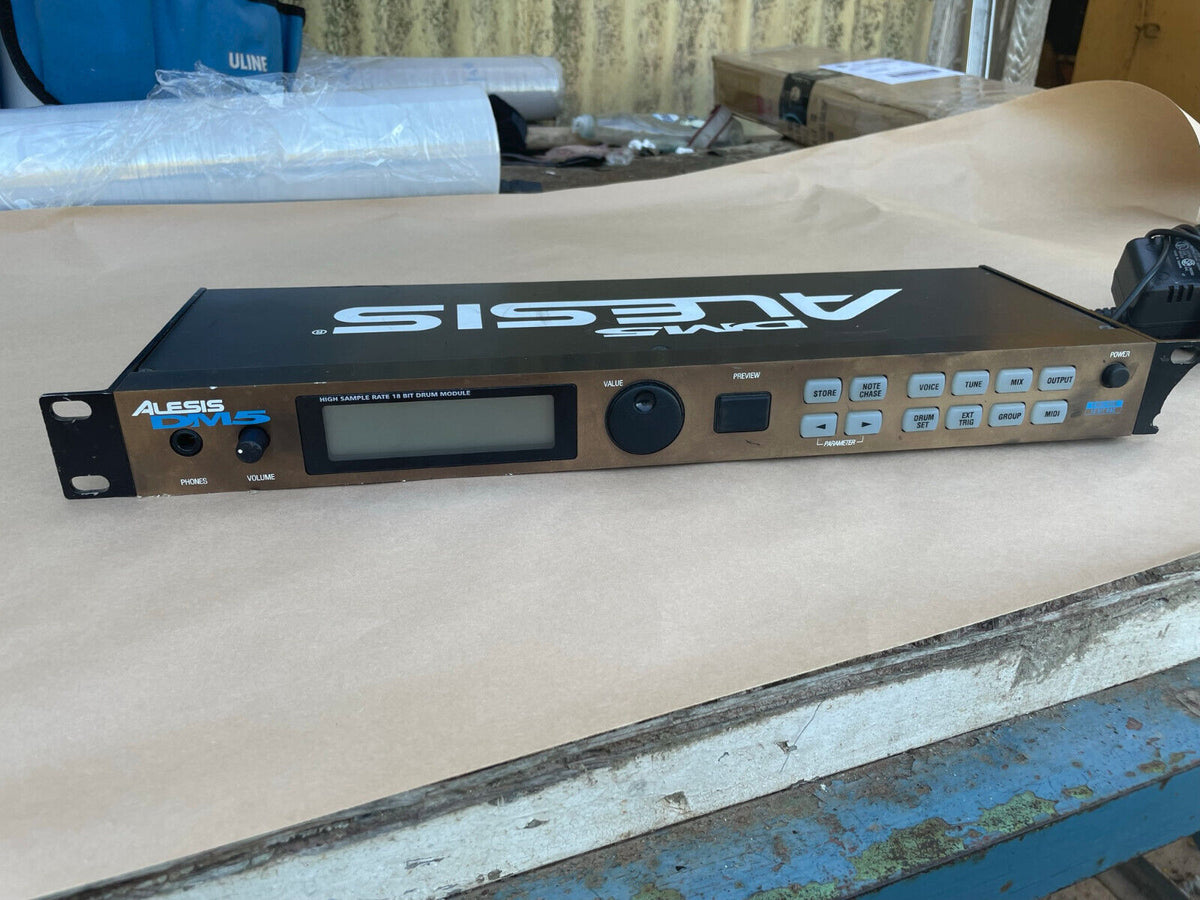 Alesis DM5 high sample rate 18 bite drum module – Blakes Drum Shop