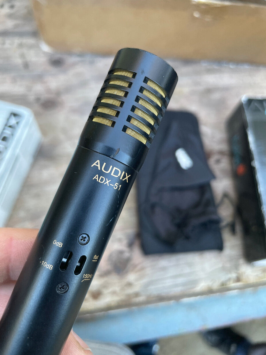 Audix ADX51 Small Diaphragm Condenser Microphone – Blakes Drum Shop