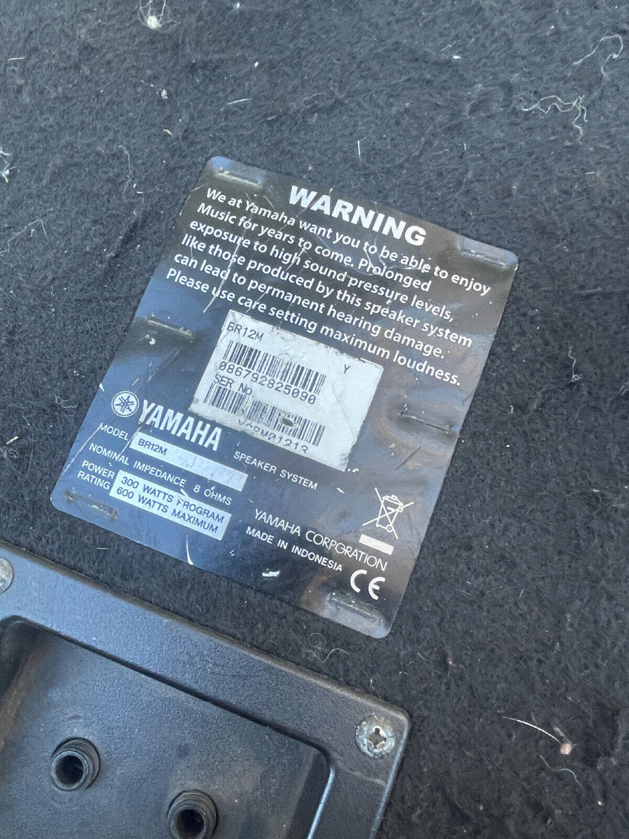 Yamaha BR 12M monitor speaker – Blakes Drum Shop