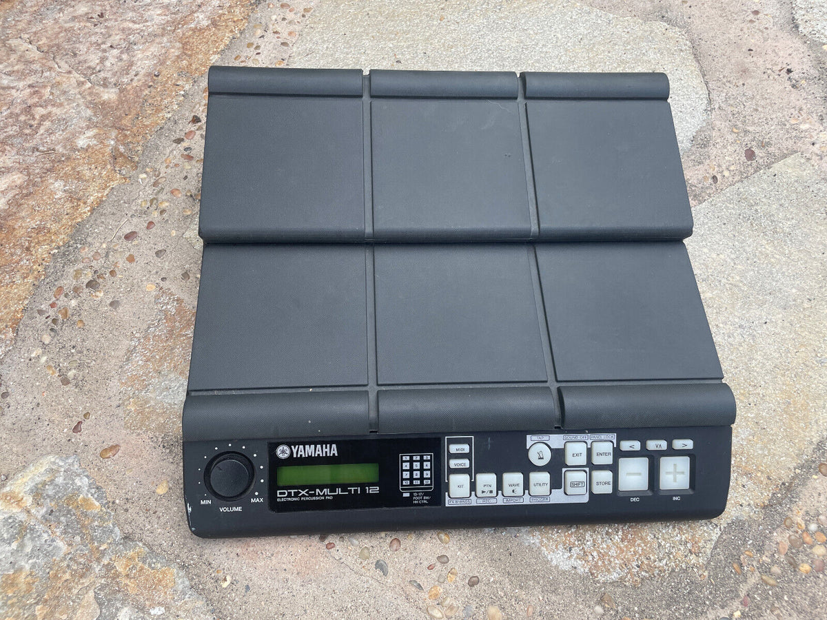 Yamaha DTXM12 Multi 12 Electronic Percussion Drum Pad – Blakes Drum Shop