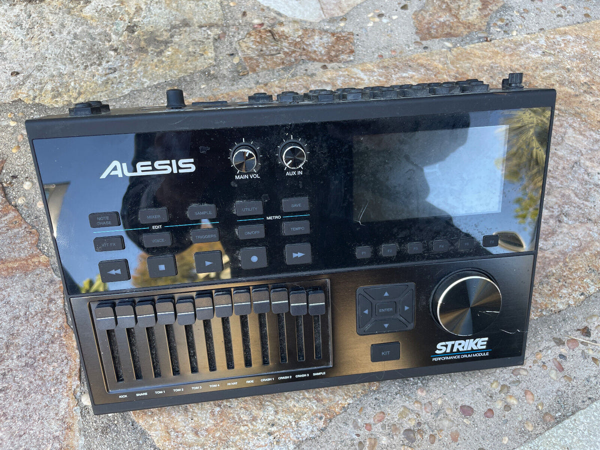 Alesis Strike Performance brain Drum Module - Small Crack on front scr ...