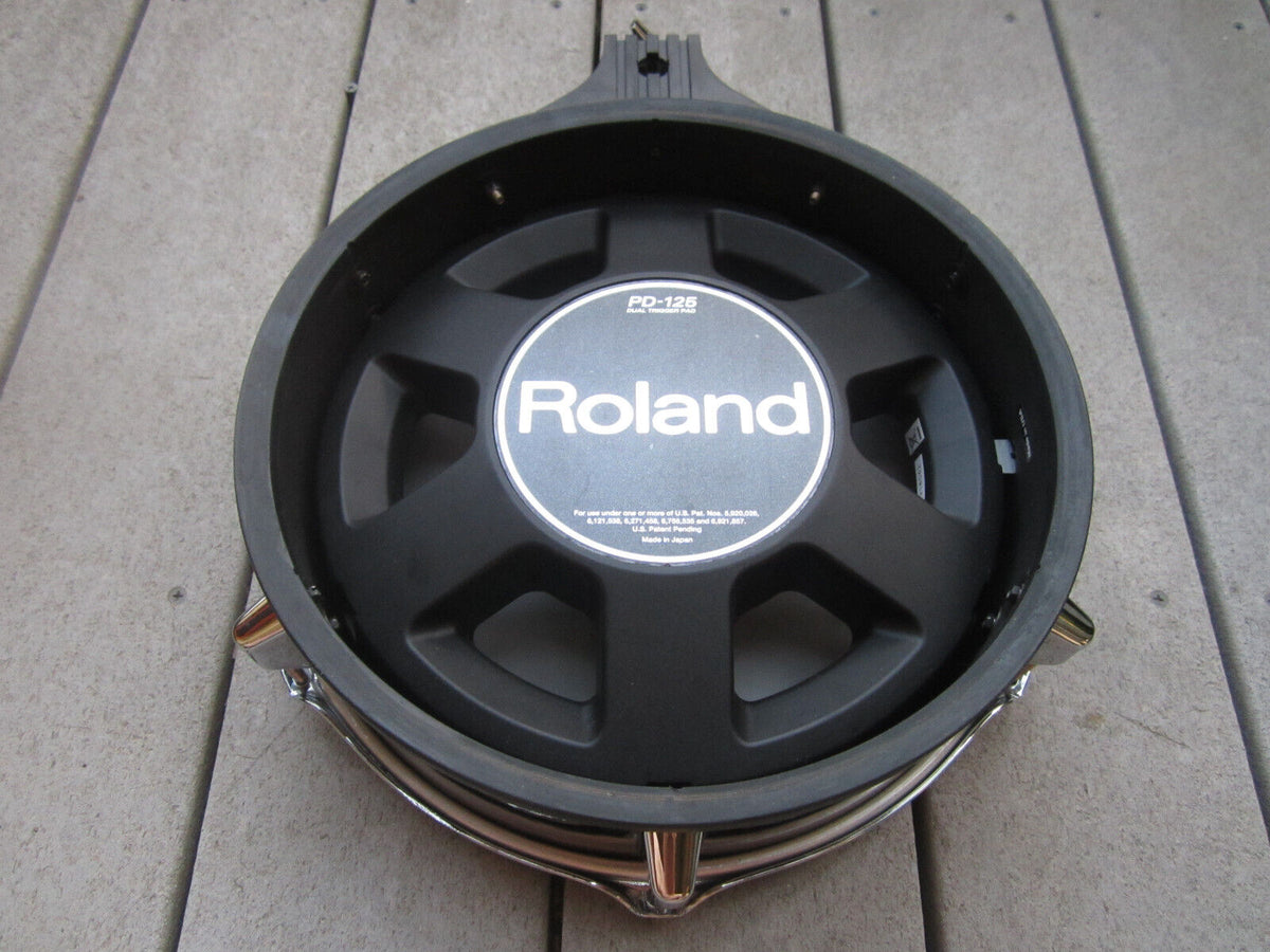 Roland PD-125 BK 12" Mesh Head V Drum PD125 - Black - EXCELLENT ...