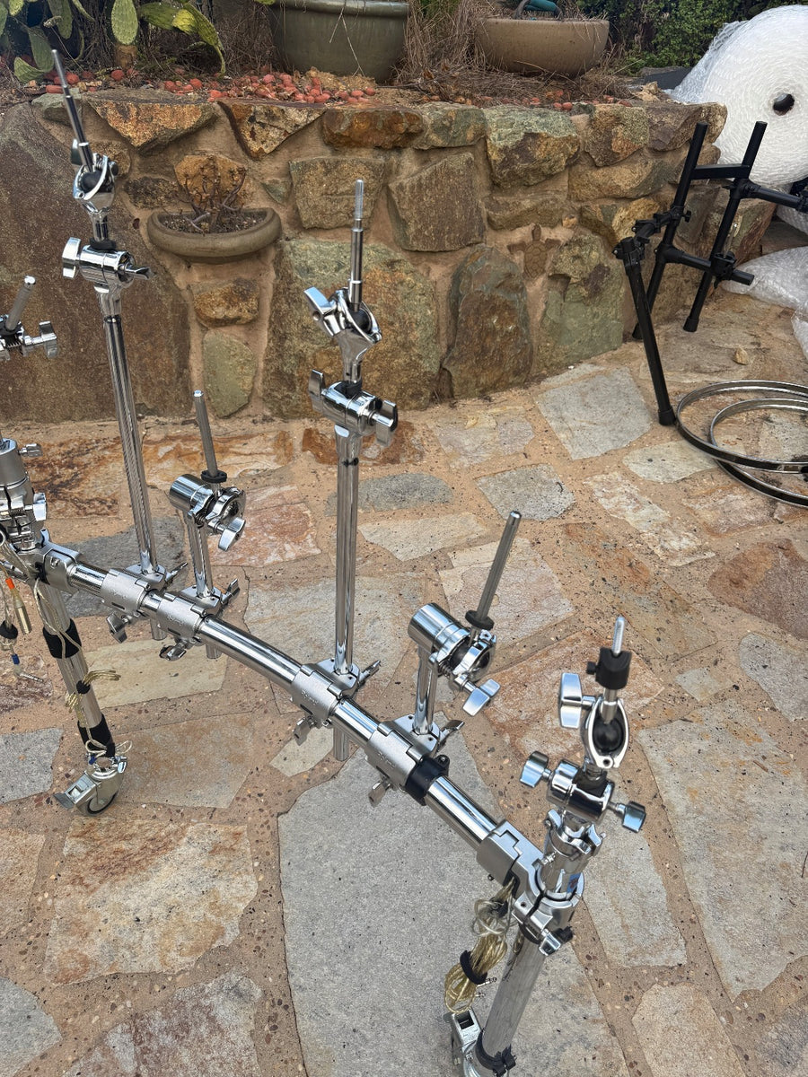 Roland MDS-25 Rack for V-Drums Chrome for TD-50X MDS-25 MDS-STG2 w /CA ...