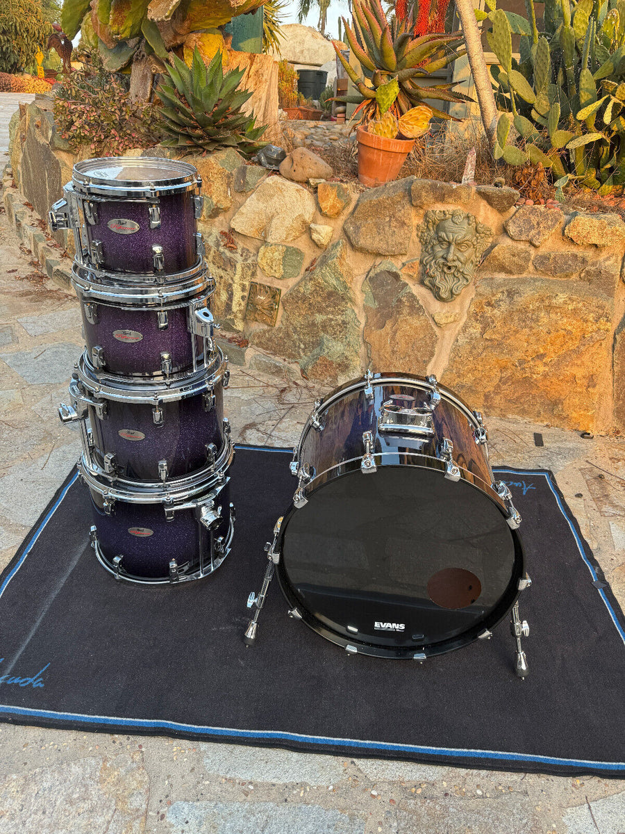 Pearl Reference Purple Craze 5pc Drum Set kit!! Excellent Condition ...