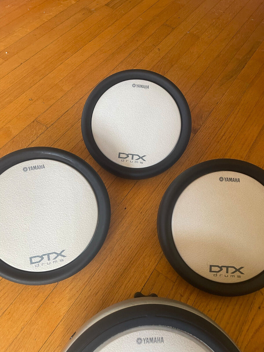 FOUR PACK Yamaha XP70 7" DTX-PAD SILICONE for Snare and Tom + XP80 SNA ...