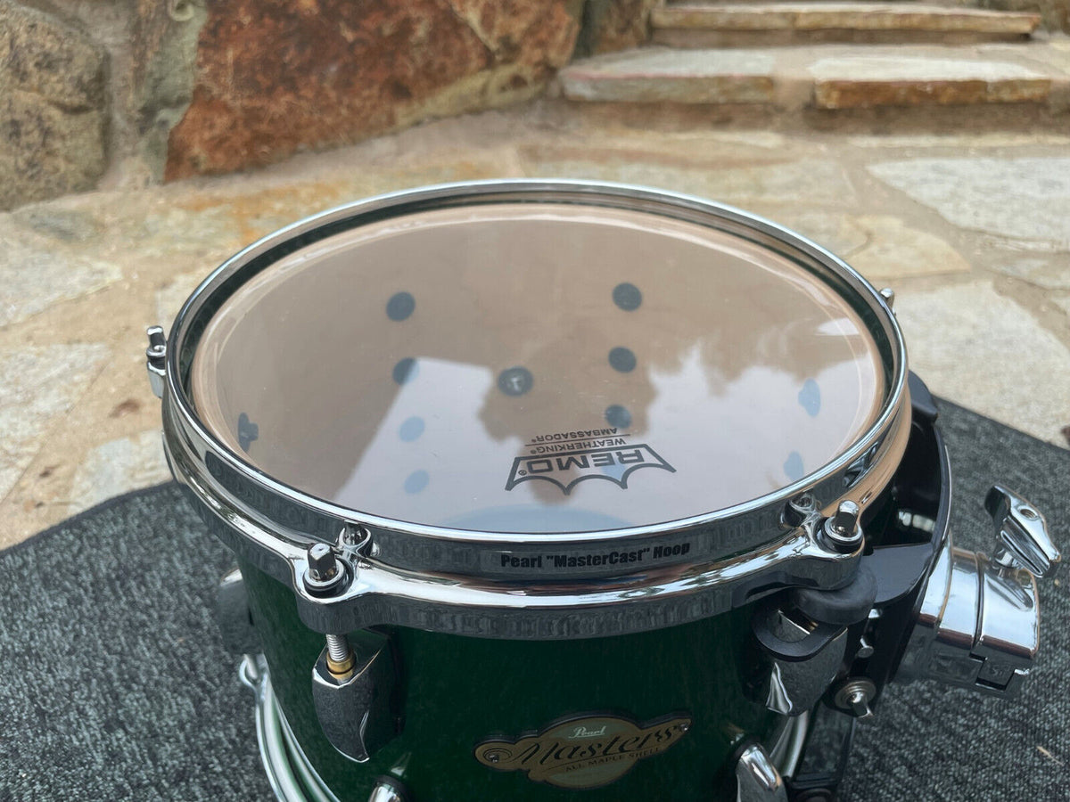 Pearl MCX Masters 10x9 Tom Drum Shamrock Green – Blakes Drum Shop