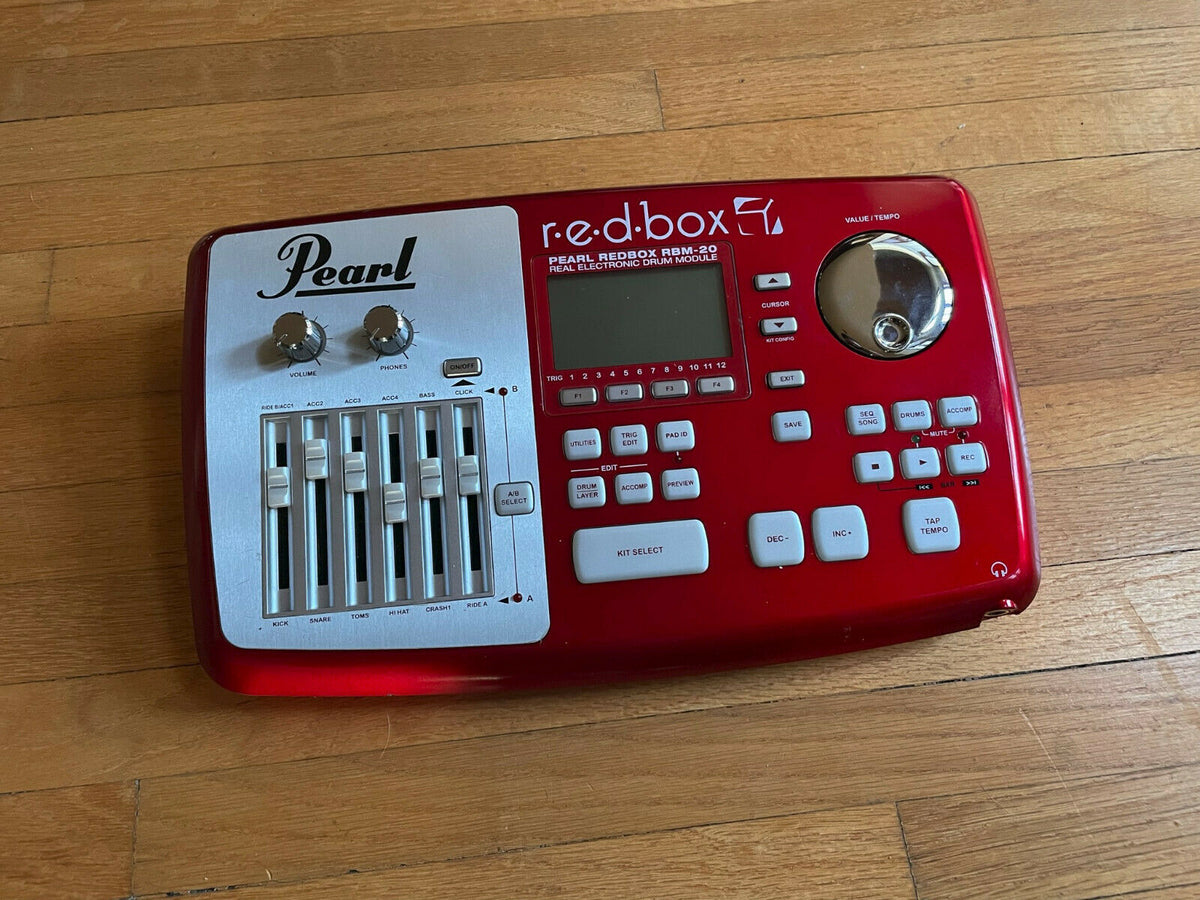 Pearl r.e.d.box E pro Sound Module REDBOX ELECTRONIC DRUM MODULE ...