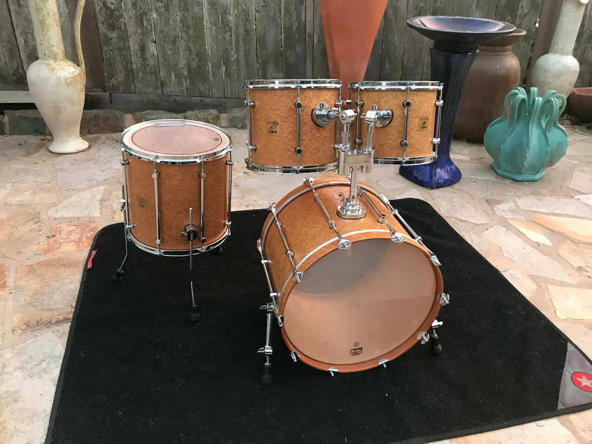 Sonor FORCE MAPLE TN TULIP NATURAL 4pc Drum set Kit - ONLY MADE in 199 ...