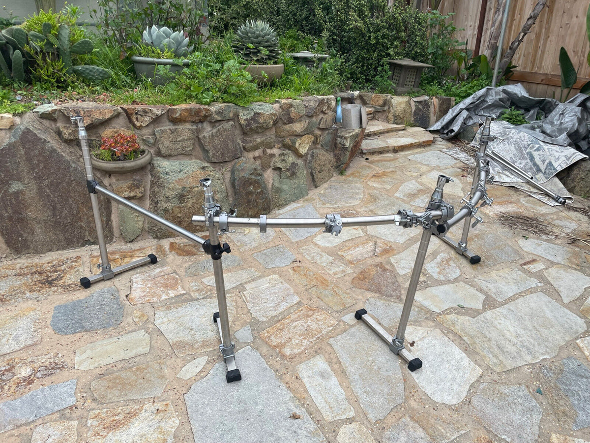 Tama Power Tower System Double Bass Drum Rack – Blakes Drum Shop