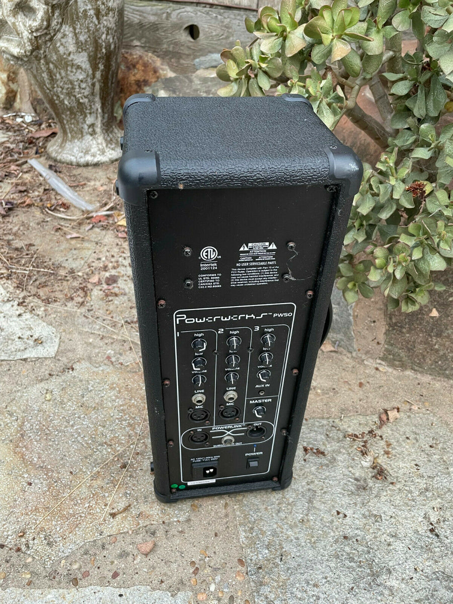 Powerwerks PA System (PW50) – Blakes Drum Shop