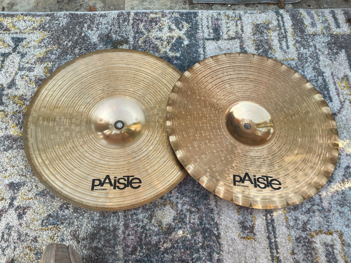 Paiste Alpha Joey Jordison Slipknot 14" Sound Edge Hihat Cymbals hihat ...