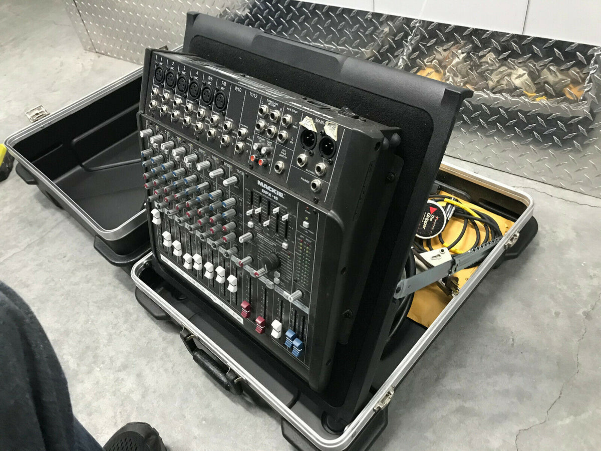 Mackie DFX-12 Mixer with Case – Blakes Drum Shop