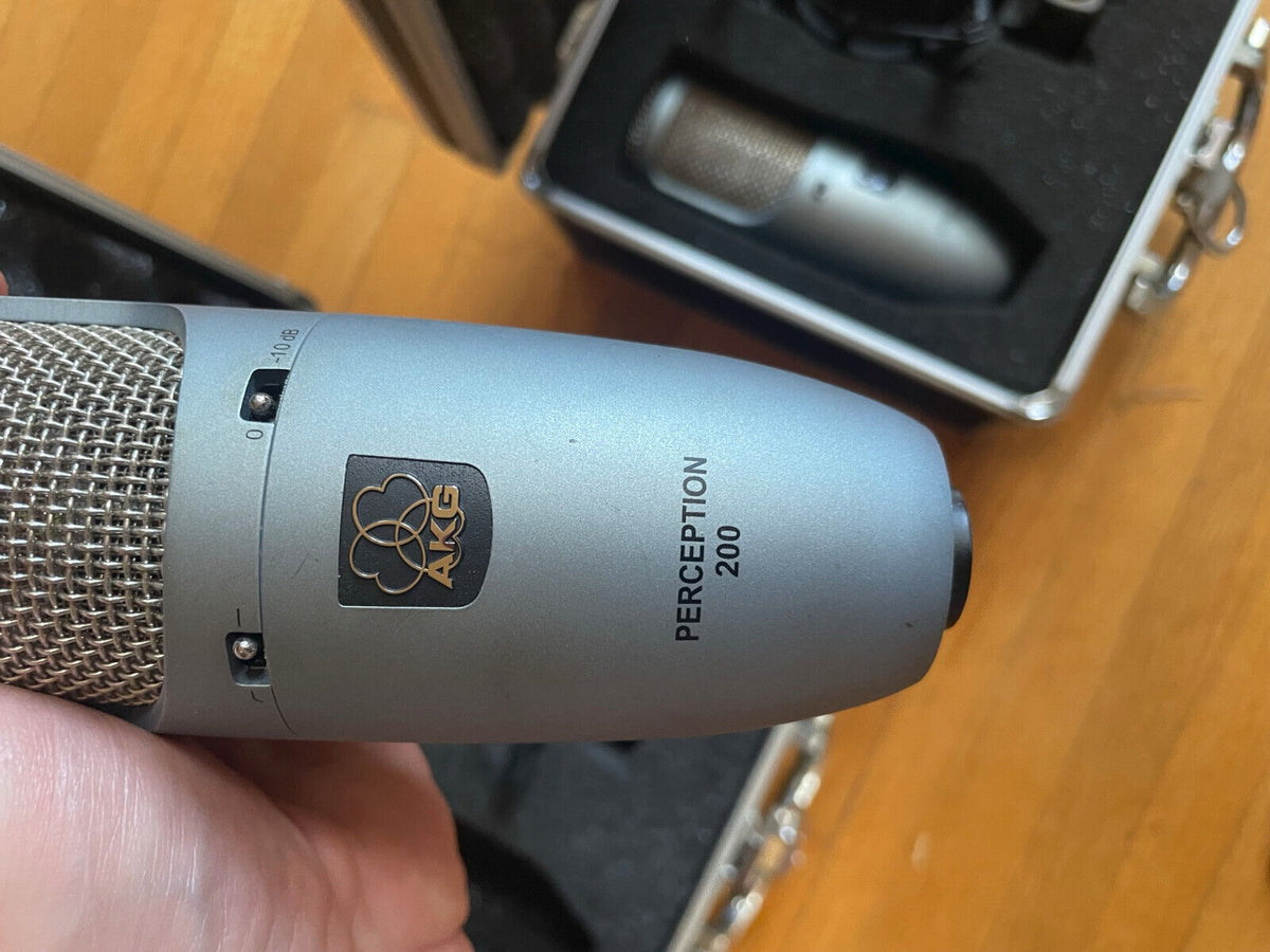 TWO PACK AKG Acoustics Perception 200 Microphone – Blakes Drum Shop