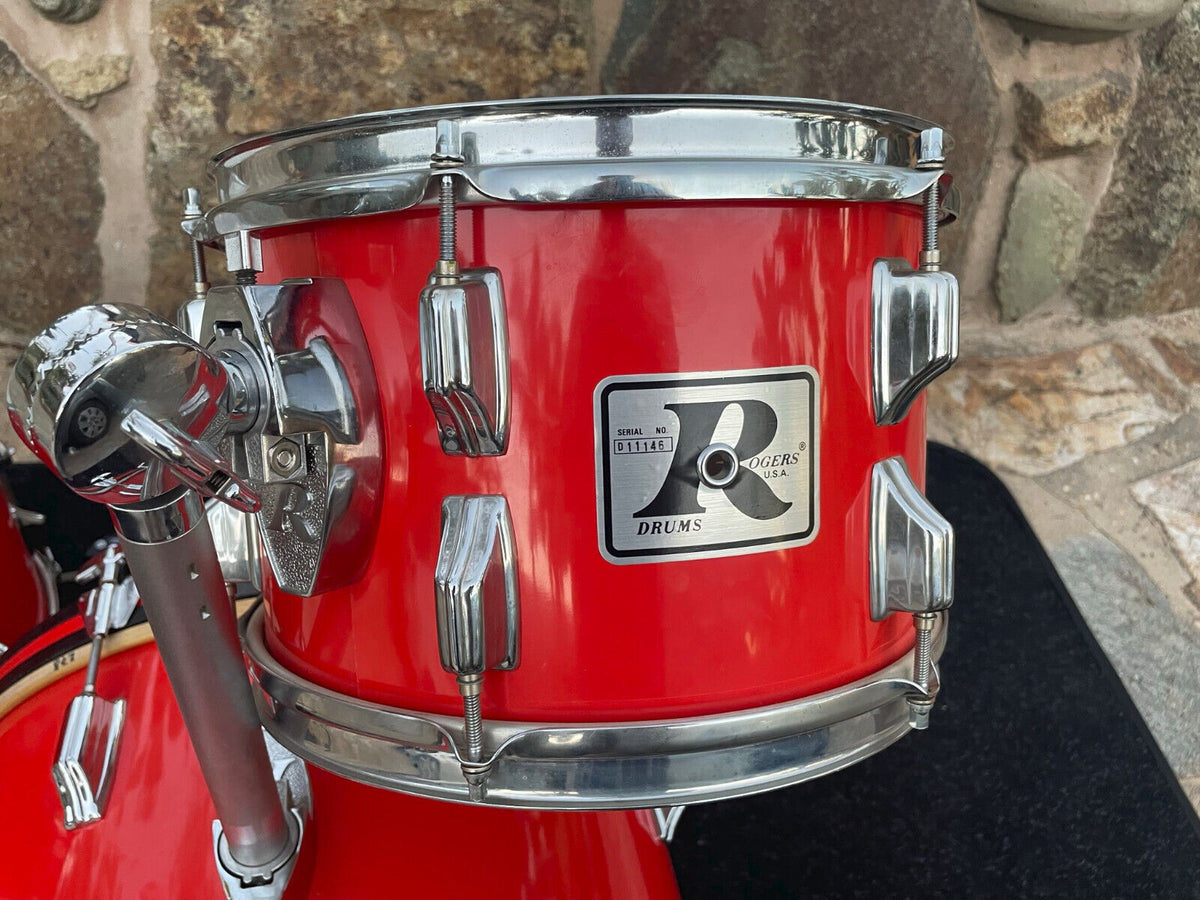 Rogers 70's Big R 3 Pc Drum Kit Mojave Red - Looks great!! – Blakes ...